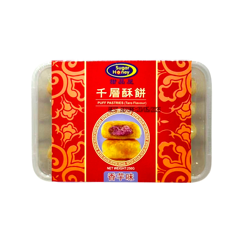 Sugar Honey Puff Pastries – Taro Flavour 250g – Umall - Australia's ...