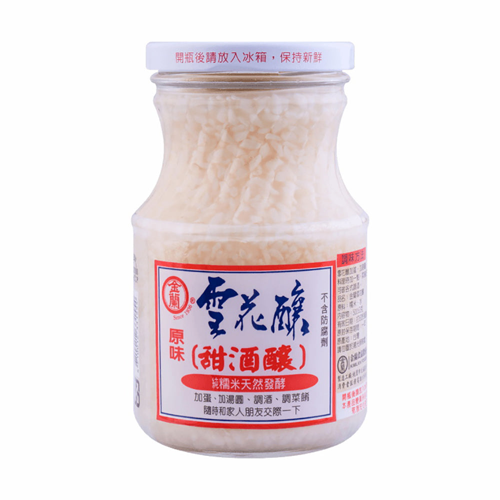 Jinlan Sweet Fermented Rice in Glass Bottle - 500g – Umall - Australia ...