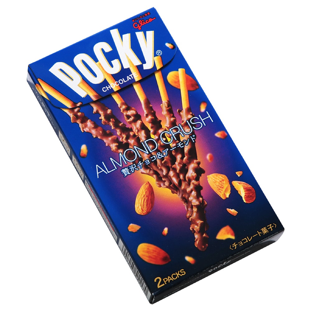 Glico Pocky Almond Crush Chocolate Sticks - 46.2g – Umall - Australia's ...