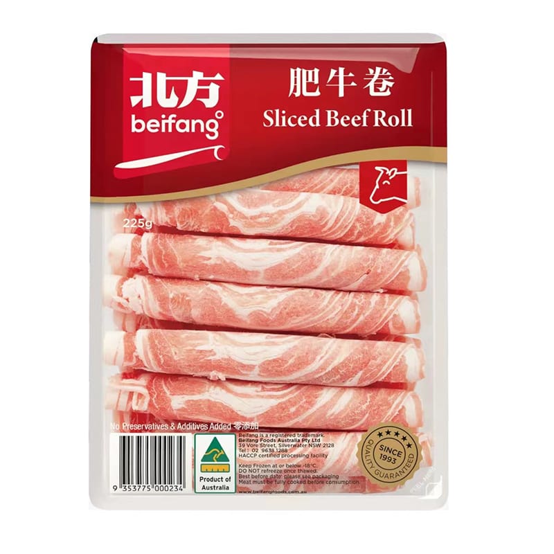 Buy Beifang Sliced Beef Rolls in Sydney — 225g – Umall - Australia's ...