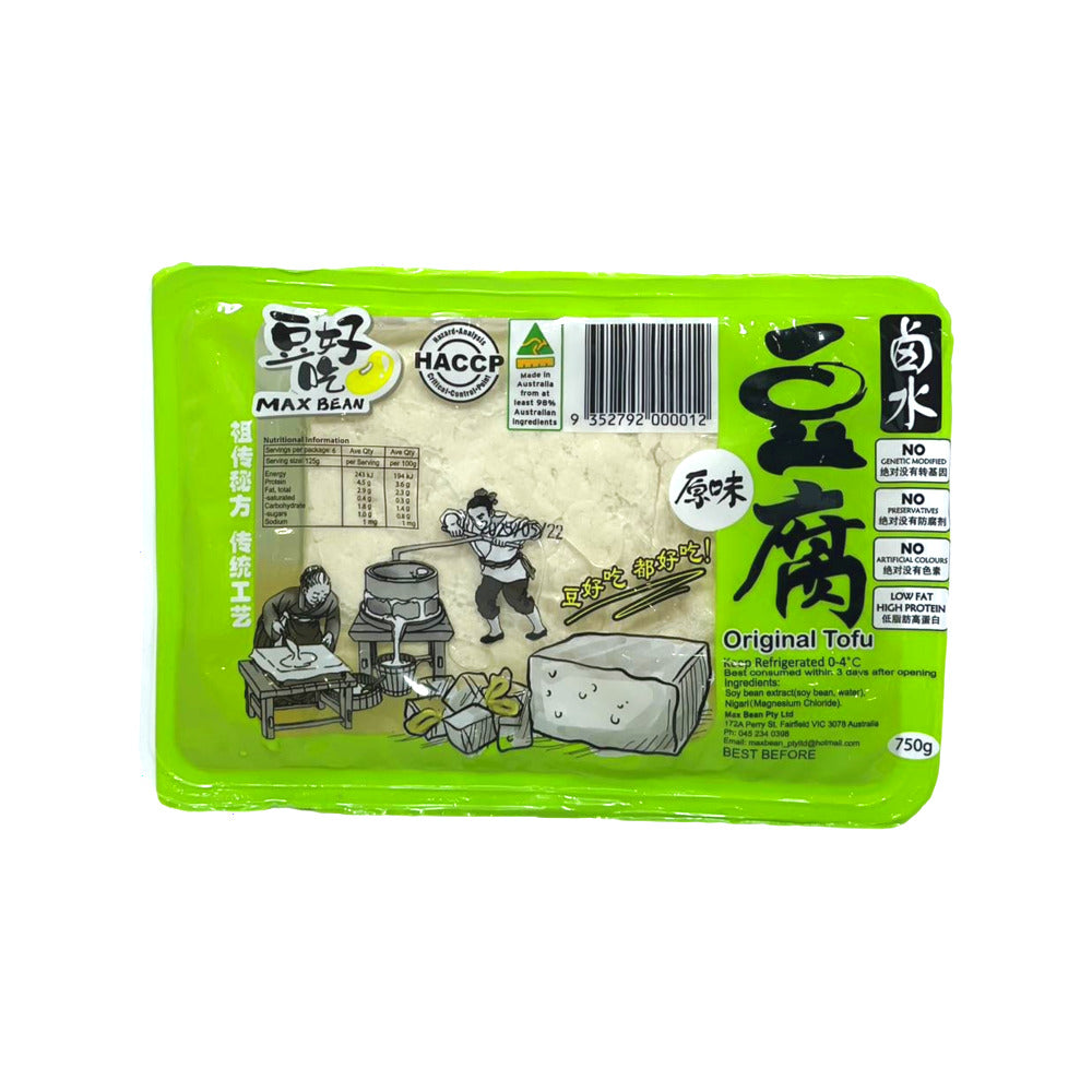 Max Bean Original Tofu 750g - Traditional Brined (Lushui) – Umall ...
