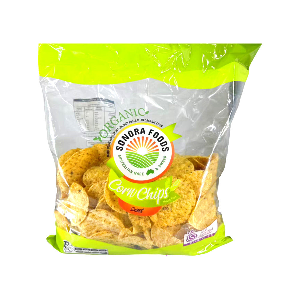 Sonora Foods Organic Sea Salt Corn Chips - 500g – Umall - Australia's ...