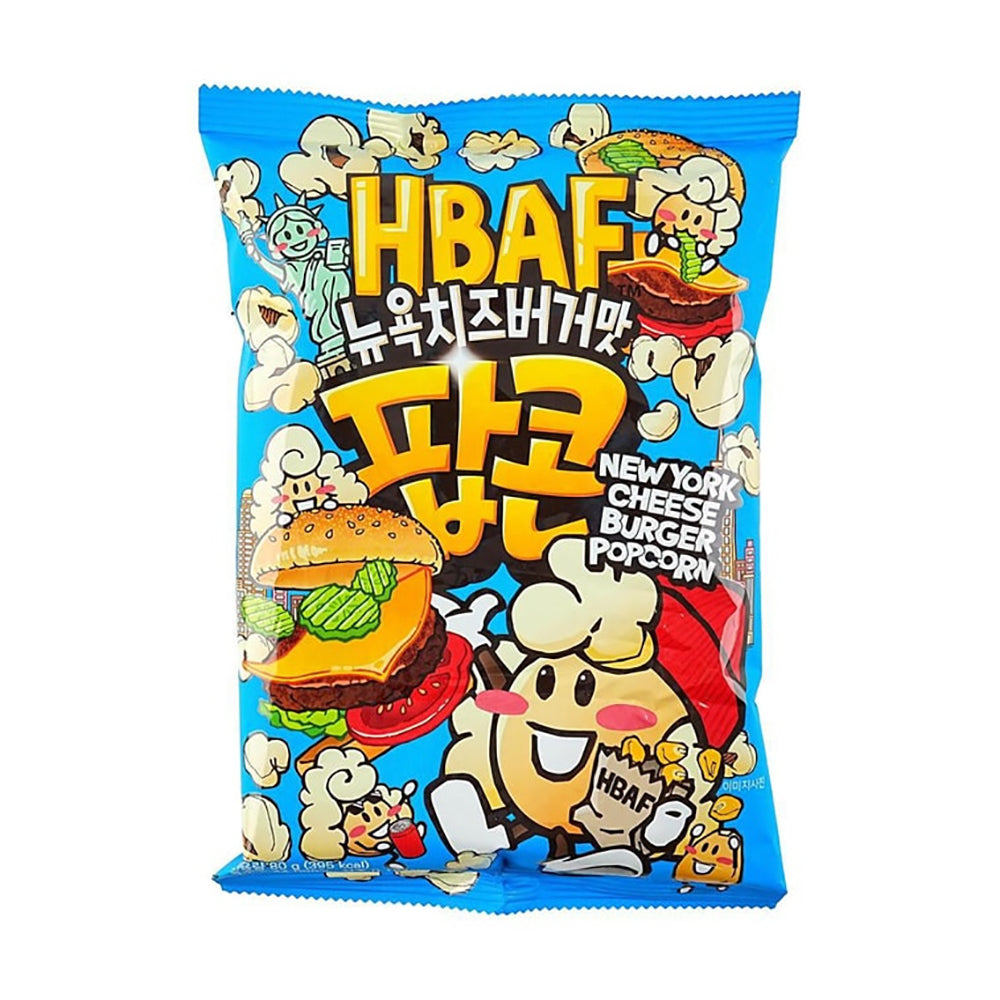 HBAF New York Cheese Burger Popcorn - 80g – Umall - Australia's Largest Online Asian Supermarket