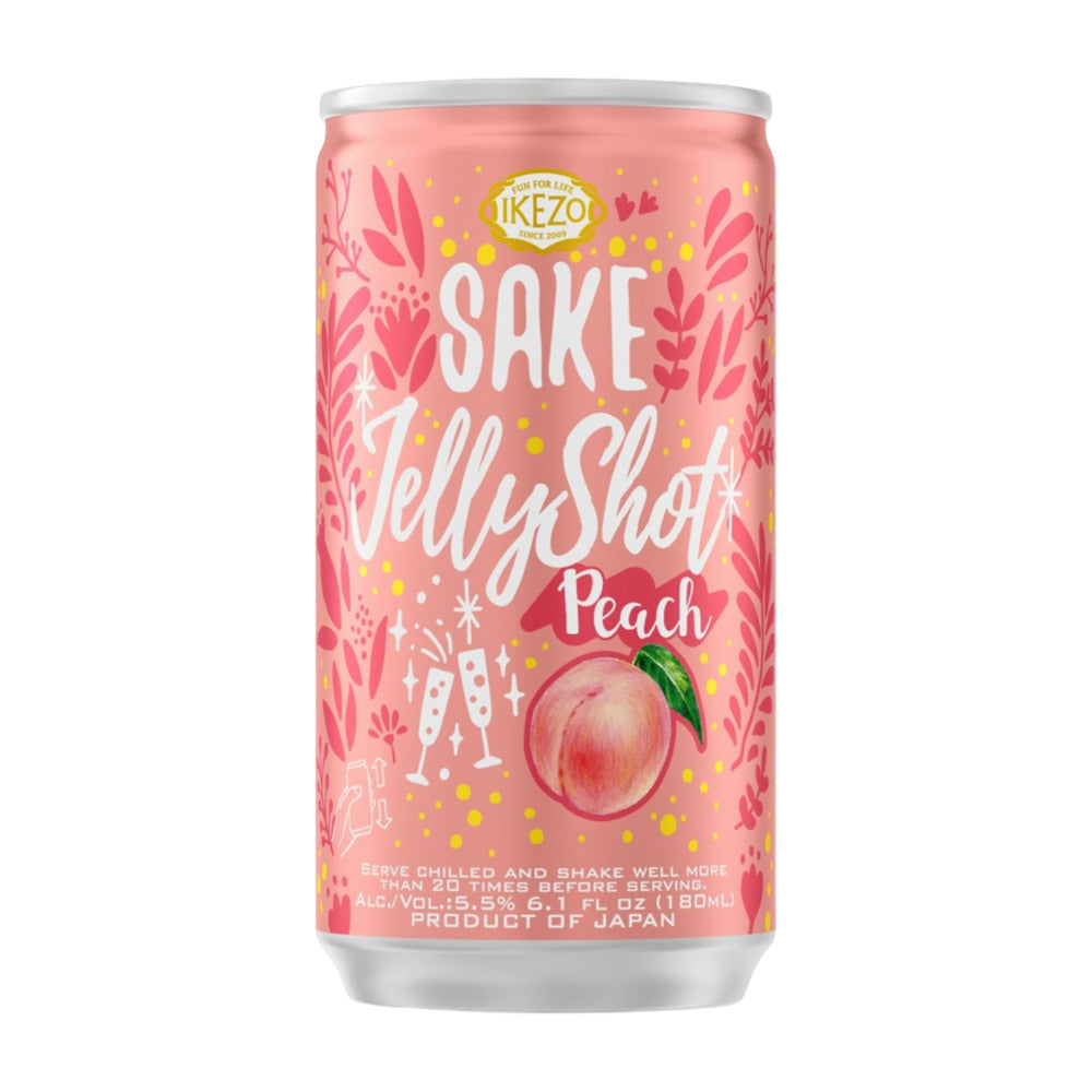 Ozeki IKEZO Sake Jelly Shot – Peach 5.5% ABV 180ml – Umall - Australia ...