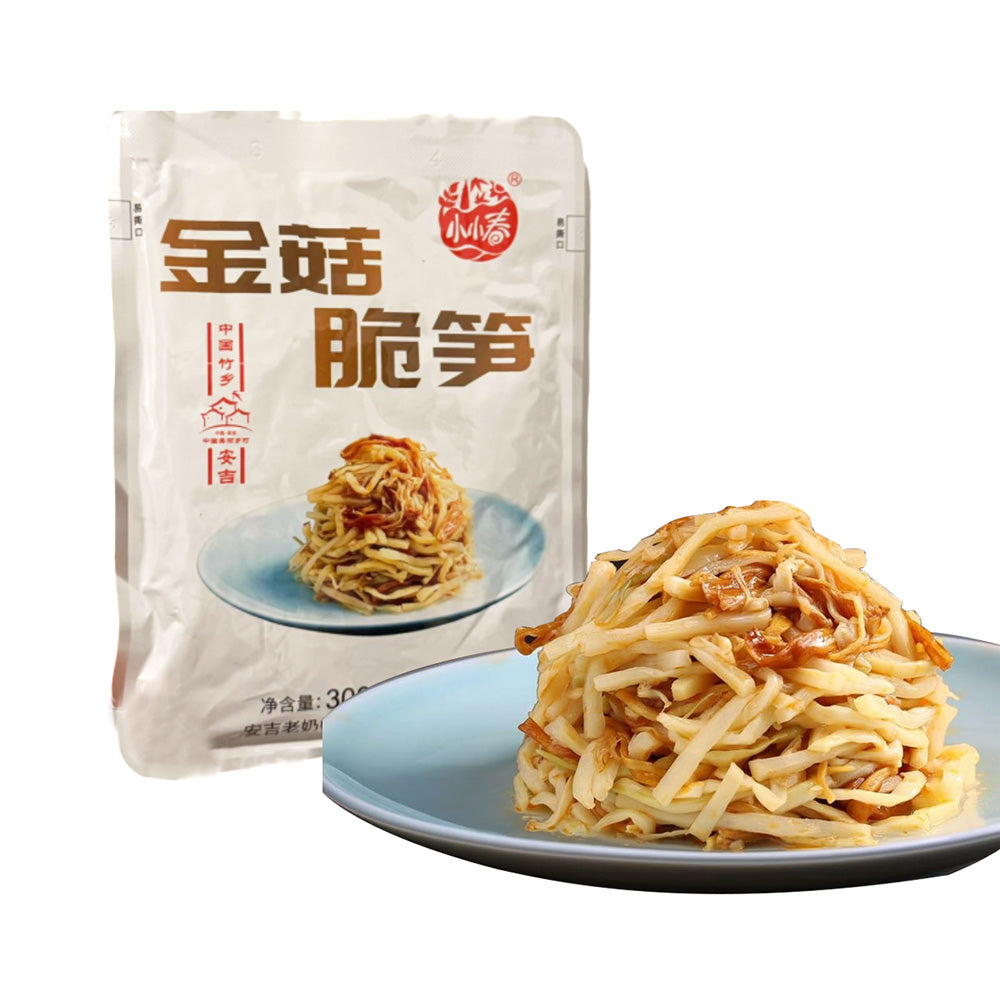 Chanjiujiu Crispy Bamboo Shoots with Enoki Mushrooms - 300g – Umall ...