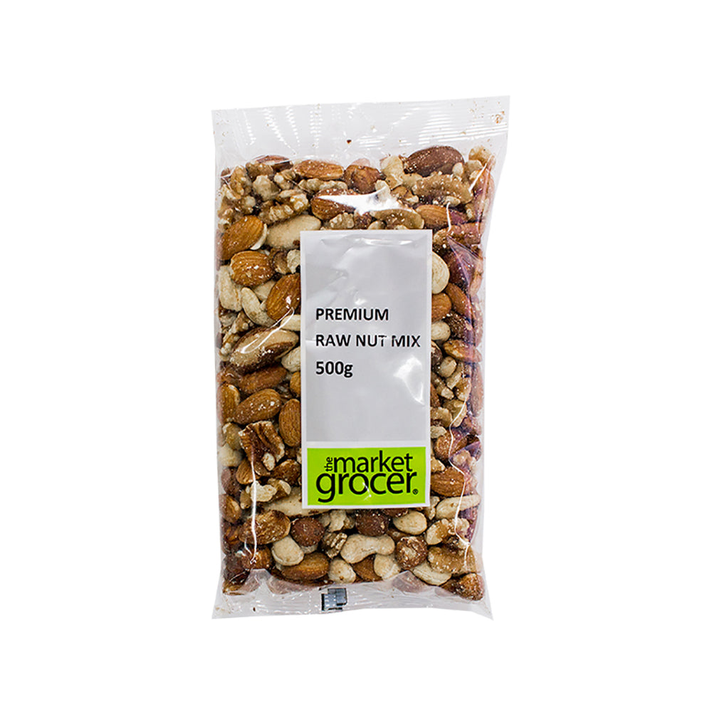 The Market Grocer Premium Raw Nut Mix 500g – Umall - Australia's ...