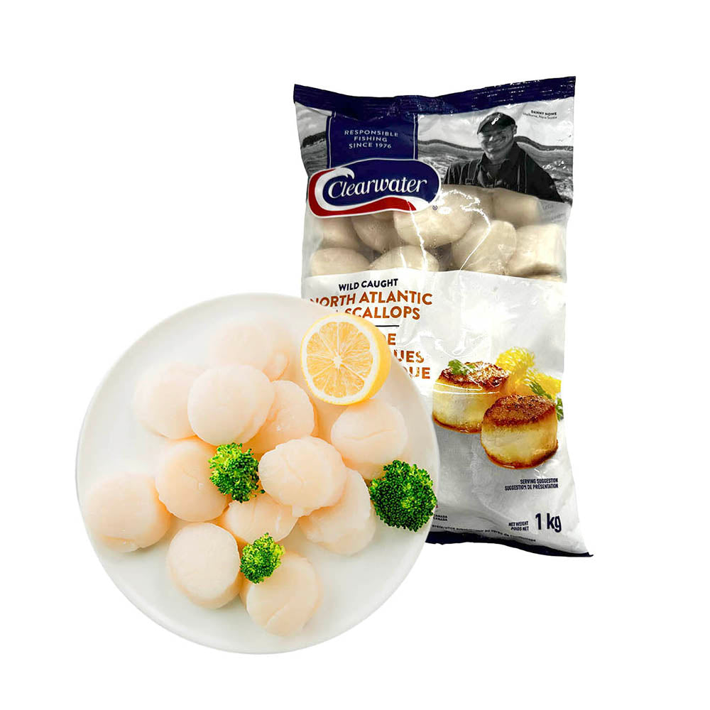 Clearwater North Atlantic Sea Scallops 1kg | (No Sunday Delivery ...