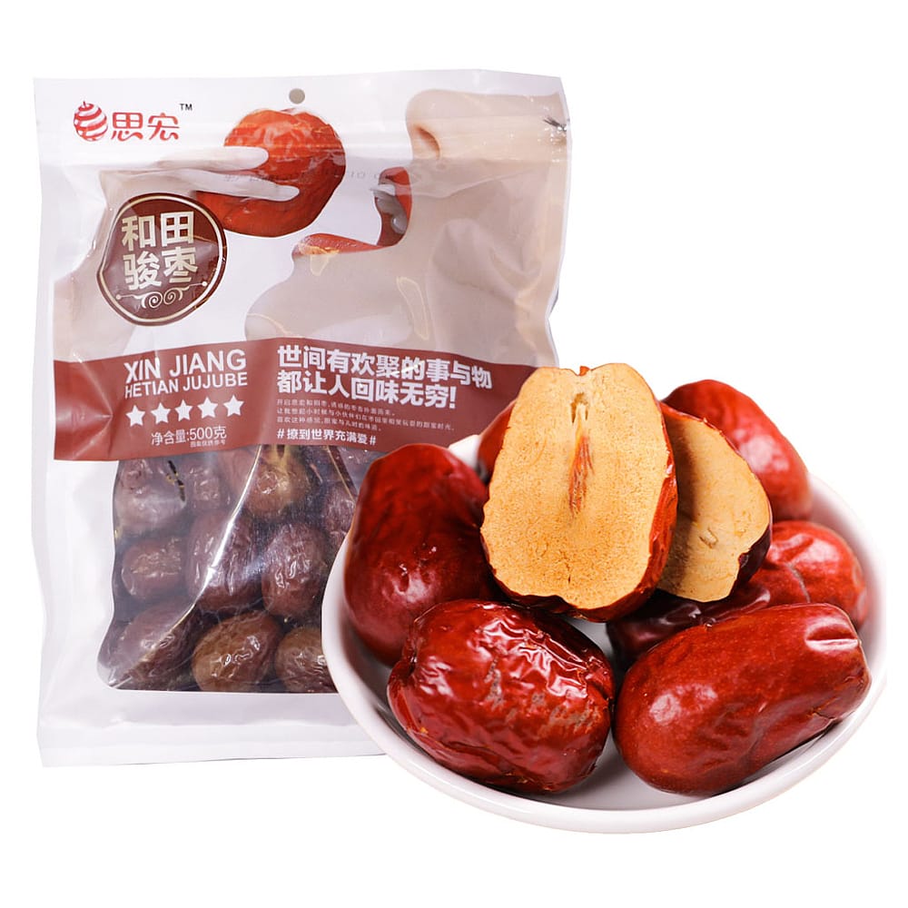 Si Hong Xinjiang Hetian Jujube Dates 500g – Umall - Australia's Largest ...