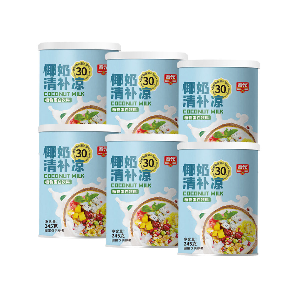 Chun Guang Coconut Milk Qingbuliang Drink 245g x 6 Cans – Umall ...