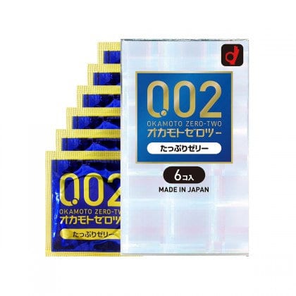 Okamoto 002 Jelly Touch Ultra-Thin Condoms - 6pcs – Umall - Australia's ...