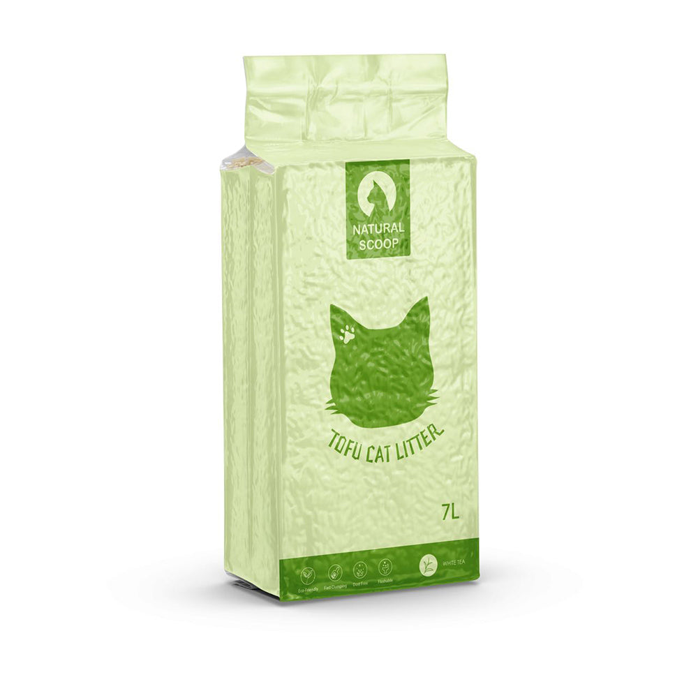 Natural Scoop Tofu Cat Litter Green Tea Scent - 7L/2.5kg – Umall ...
