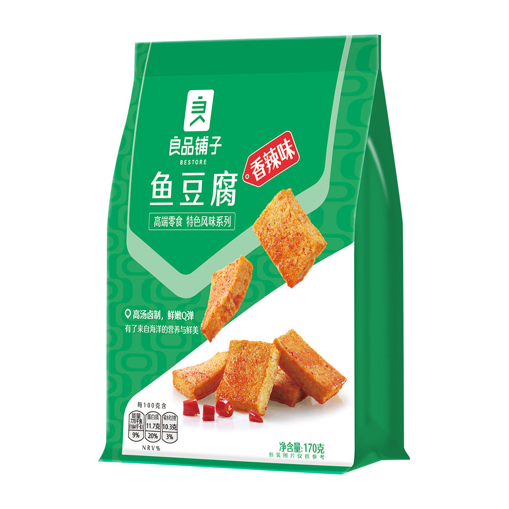 Bestore Spicy Fish Tofu Snack 170g – Umall - Australia's Largest Online ...