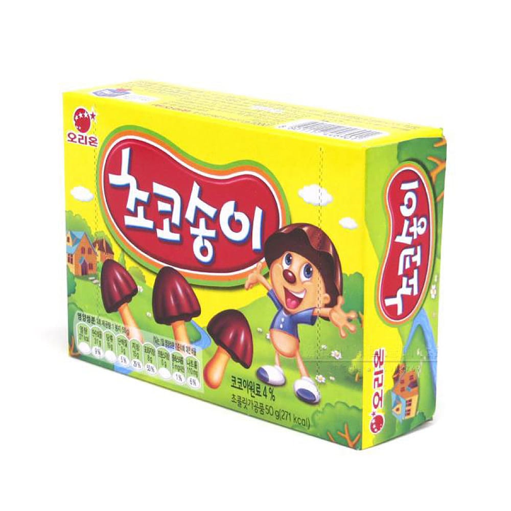 Orion Choco Mushroom Biscuit Sticks - 50g – Umall - Australia's Largest ...