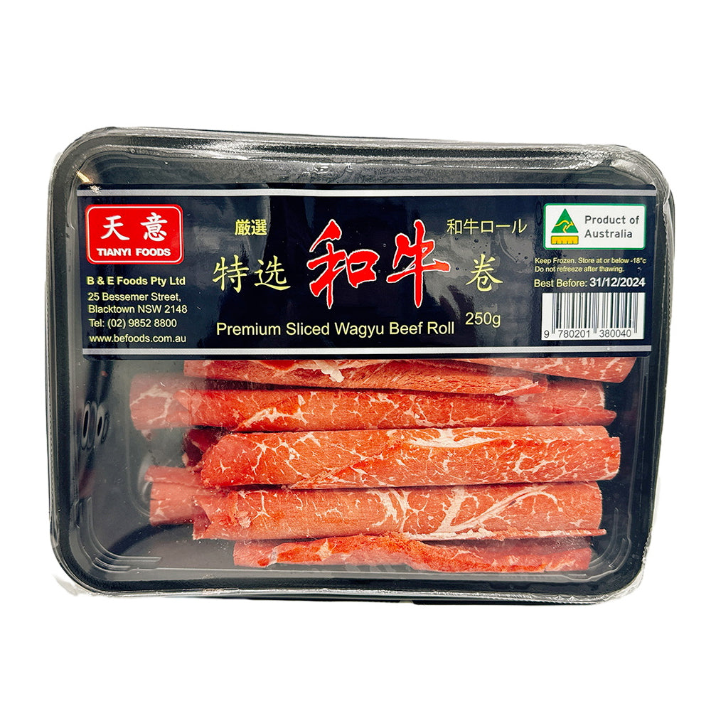 TianYi Premium Sliced Wagyu Beef Roll - 250g – Umall - Australia's ...