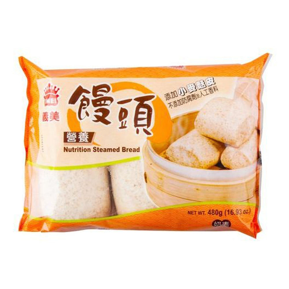 [Frozen] I-Mei Whole Wheat Steamed Buns, Dairy-Free, 6pcs, 480g – Umall ...