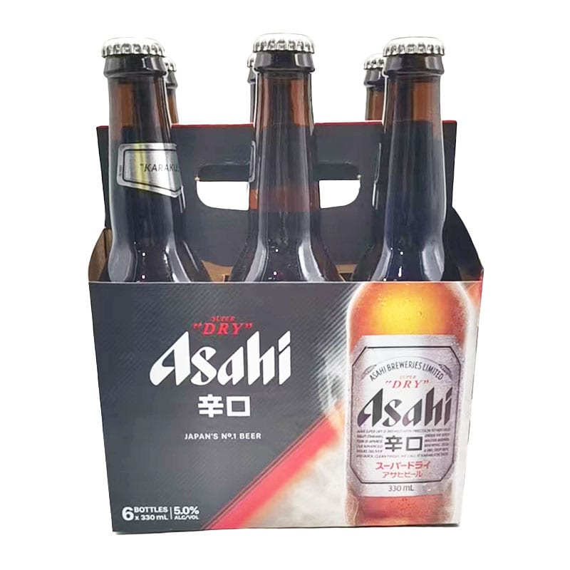 Asahi Super Dry Beer - 5% ABV, 330ml (Pack of 6) – Umall - Australia's ...