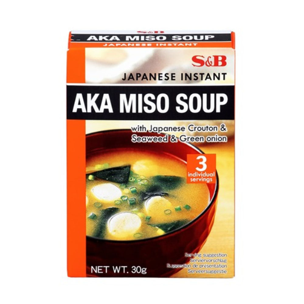 S&B AKA White Miso Soup Mix, 3 Pack, 30g – Umall - Australia's Largest ...