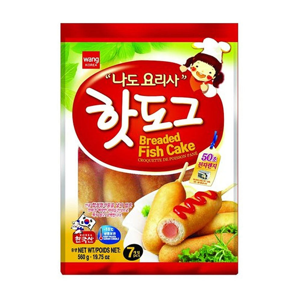 Wang Frozen Breaded Fish Cake - 7 Pieces, 560g – Umall - Australia's ...