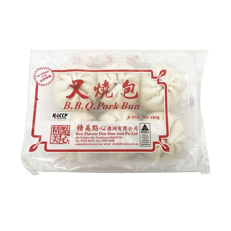 [Frozen] Exquisite Dim Sum BBQ Pork Buns (No MSG) 6pcs 480g – Umall ...