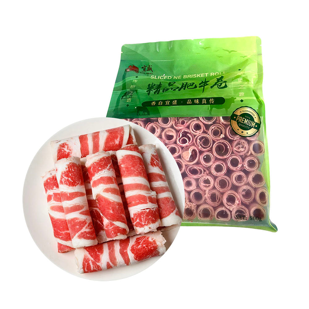 Yisheng Premium Sliced Beef Brisket Roll - 900g – Umall - Australia's ...