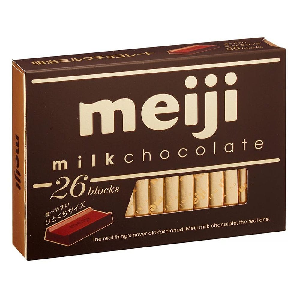 Meiji Milk Chocolate - Individually Wrapped, 130g – Umall - Australia's ...