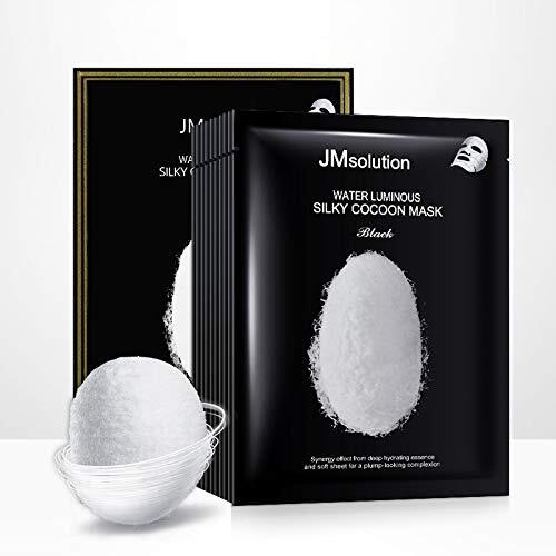 JMsolution Water Luminous Silky Cocoon Mask Black Edition - 350ml ...