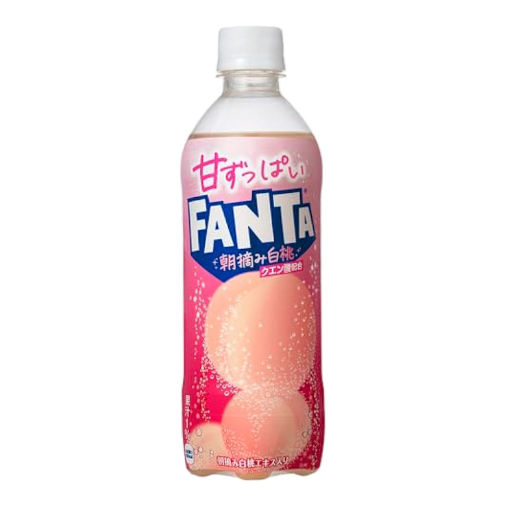 Fanta Morning-Picked White Peach Soda 490ml – Japanese Edition – Umall ...