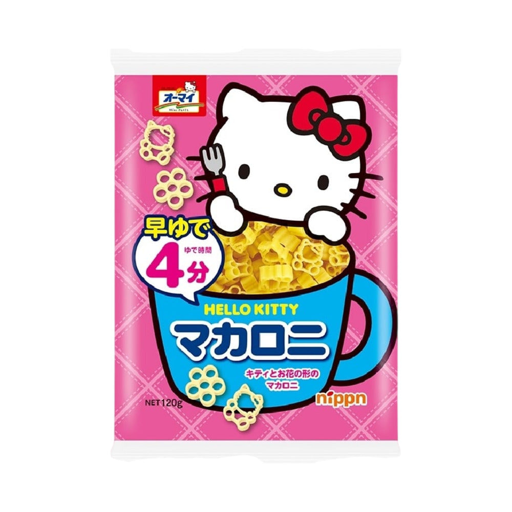 Ohmy Hello Kitty Shaped Kids Macaroni 120g - Kitty & Flower Pasta Shap ...