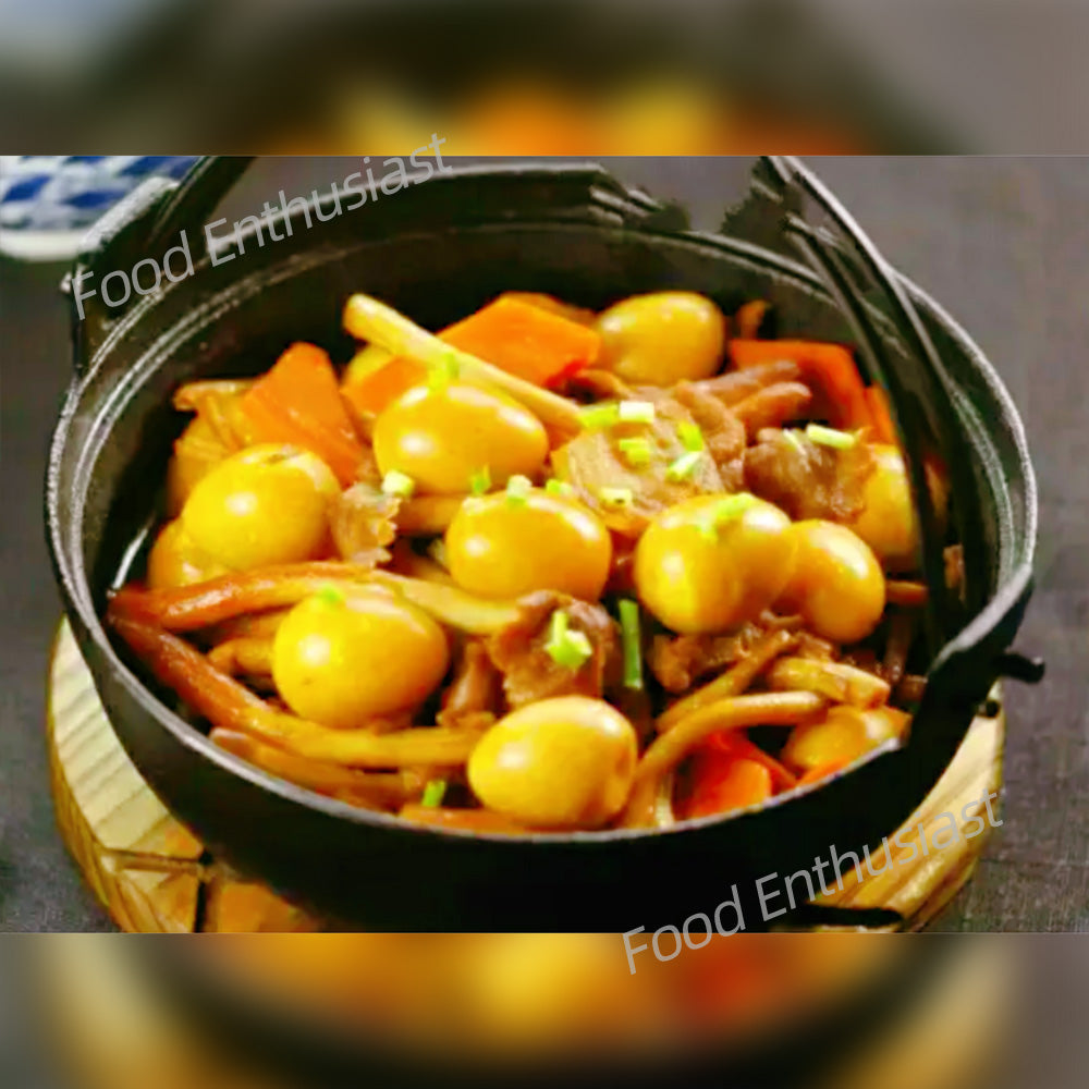 Ding's Private Kitchen Frozen Tea Tree Mushroom Pork Soft Bone with Qu ...