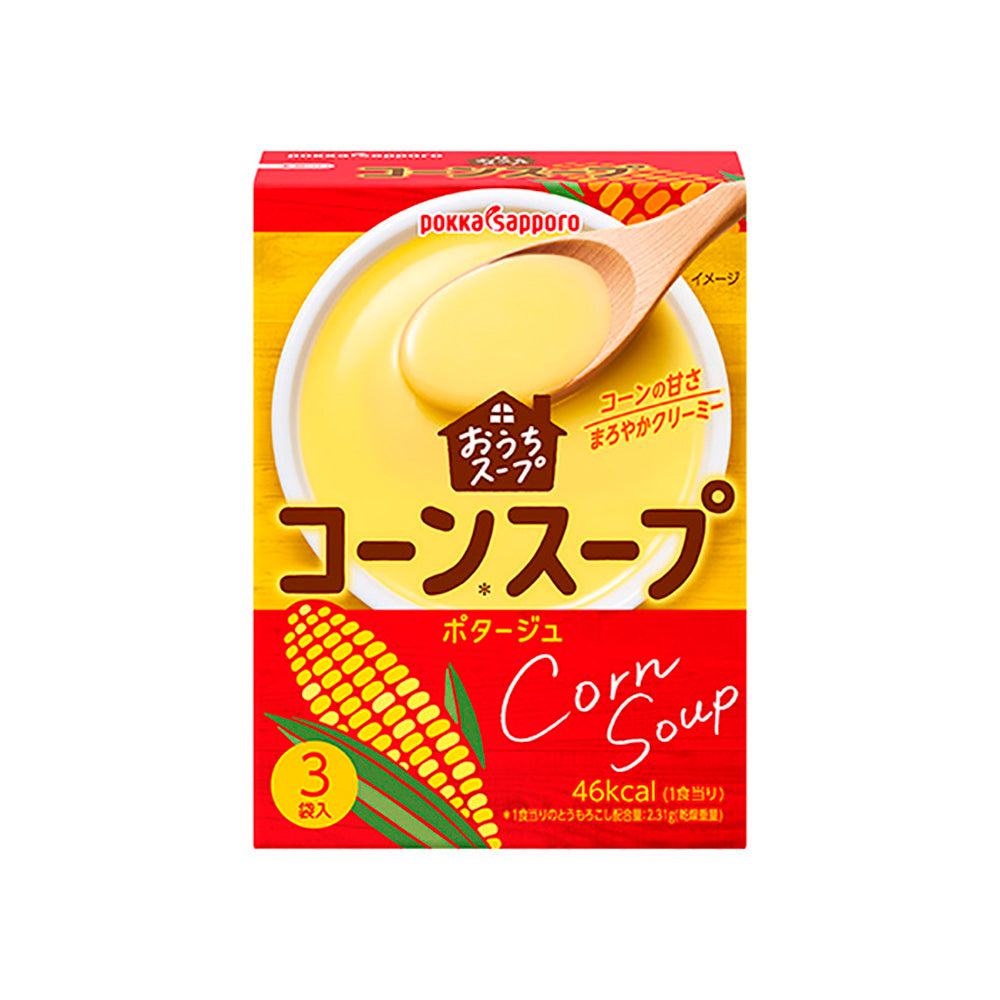 Pokka Sapporo Corn Soup - 12g x 3 Packs – Umall - Australia's Largest Online Asian Supermarket