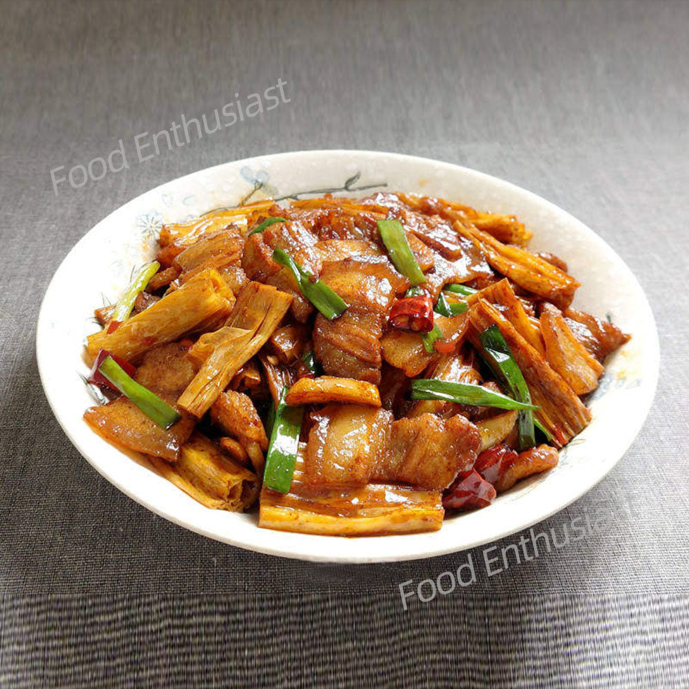 Ding's Private Kitchen Twice-Cooked Pork with Braised Tofu Skin - Fres ...