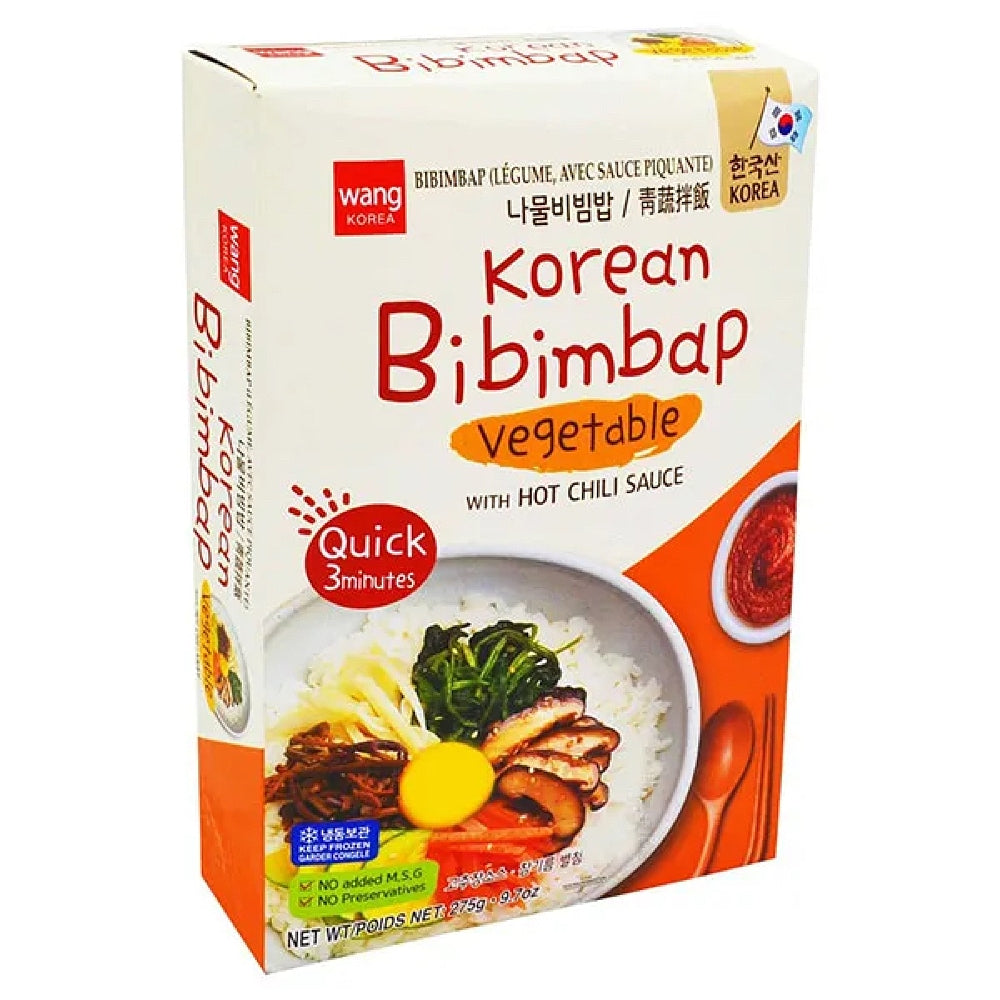 Wang Frozen Instant Korean Bibimbap with Hot Chili Sauce - 275g – Umall ...