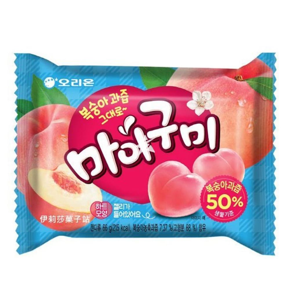 Orion Peach Flavored Gummy Candy - 66g – Umall - Australia's Largest ...