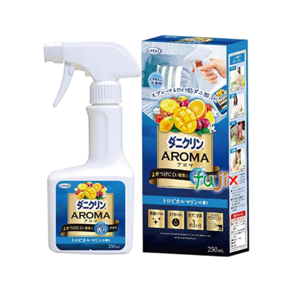UYEKI Aroma Dual-Action Dust Mite Spray – Tropical Fruity Scent 250mL ...