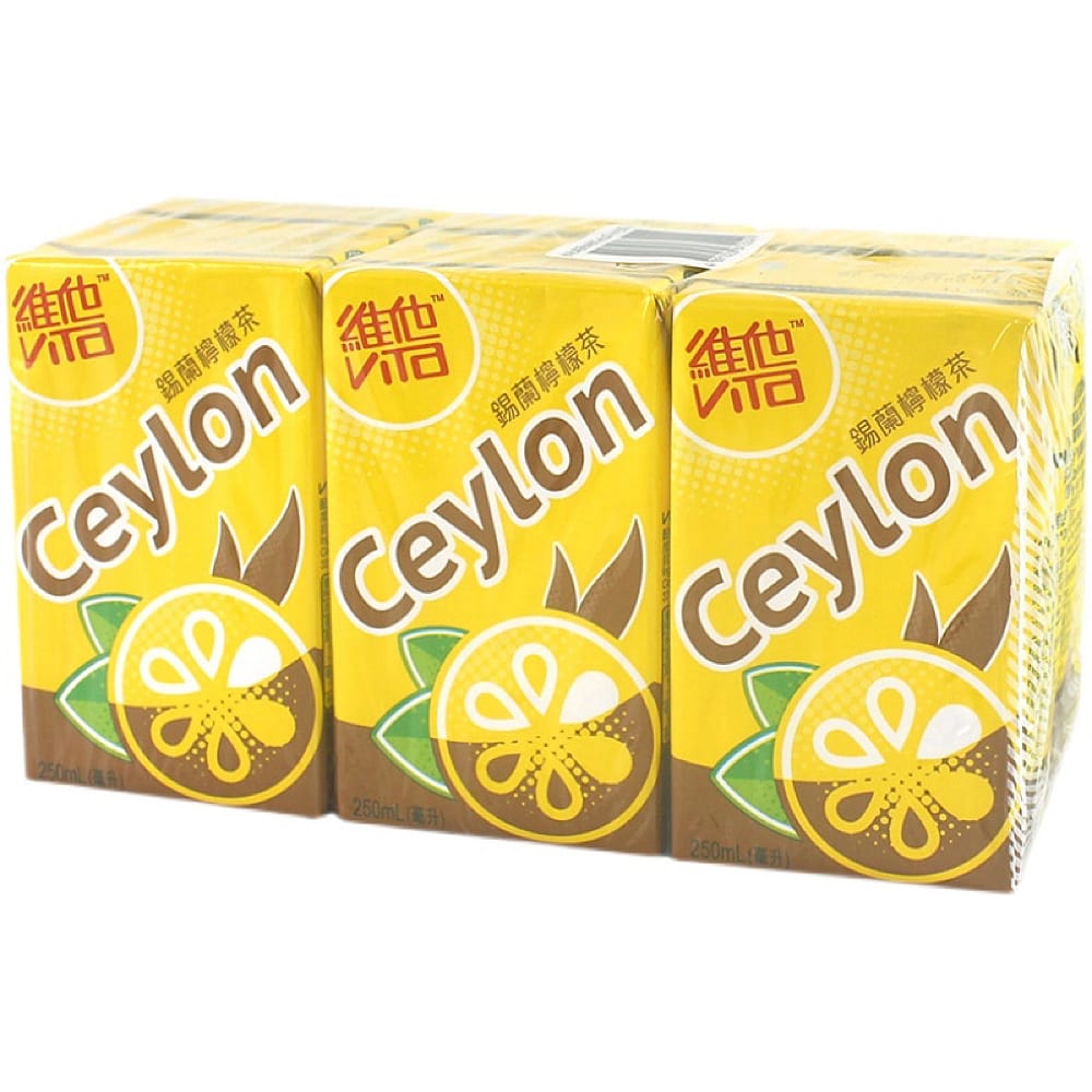 Vitasoy Ceylon Lemon Tea 6pk*250ml – Umall - Australia's Largest Online ...