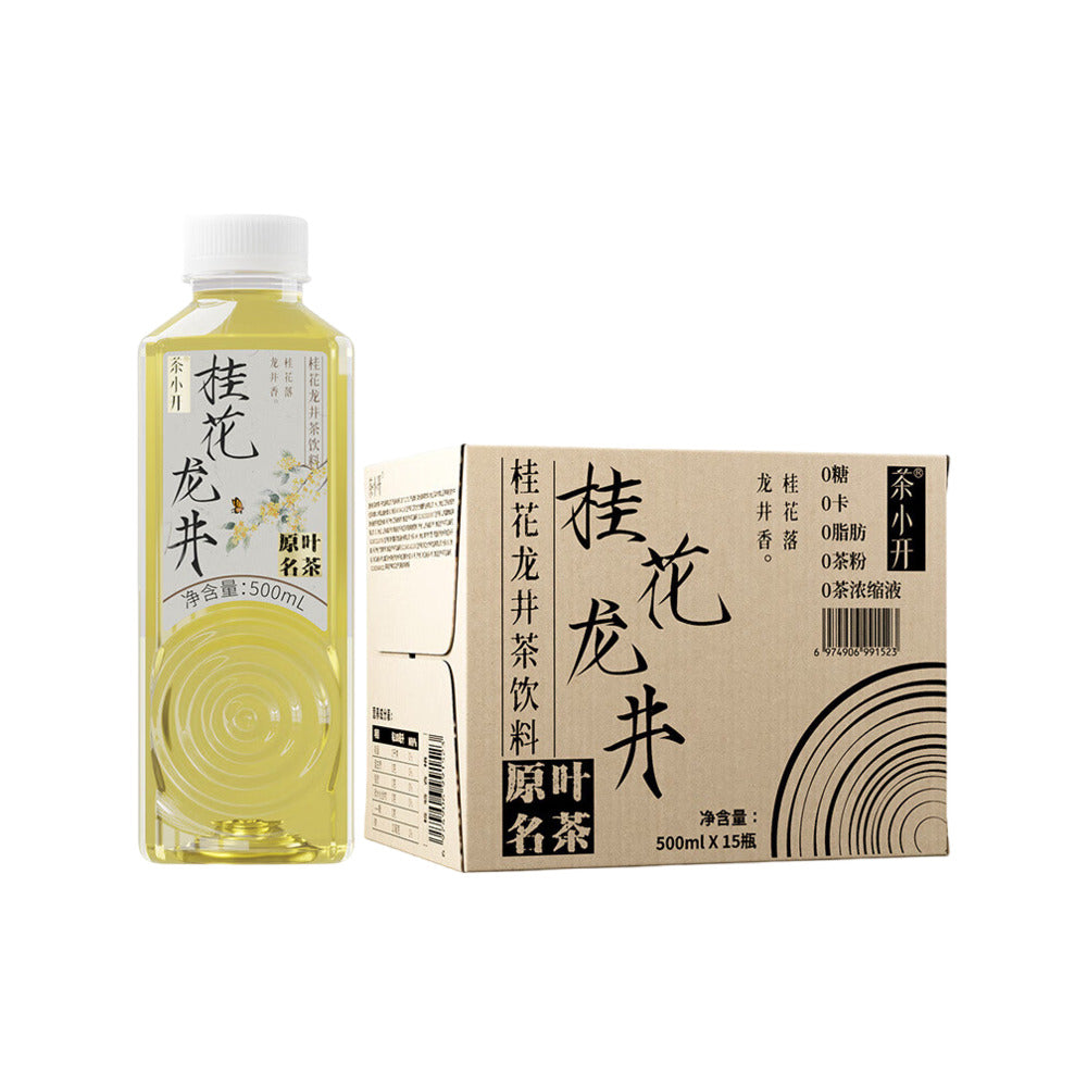 Cha Xiaokai Osmanthus Longjing Tea Drink 500ml x 15 Bottles – Umall ...