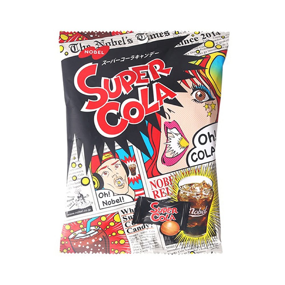 Nobel Super Sour Lemon Candy - Cola Flavour 88g – Umall - Australia's ...