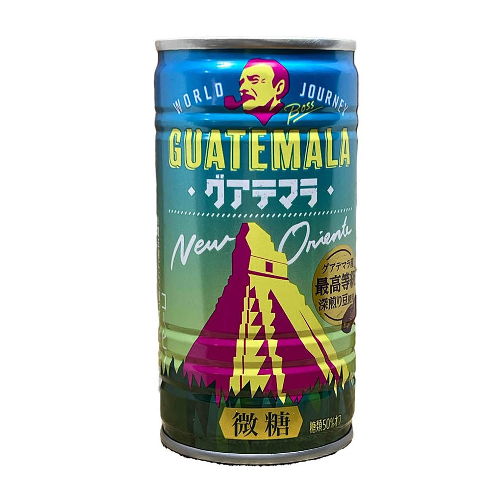 Suntory BOSS Limited Edition World Journey Low Sugar Coffee - 185g ...