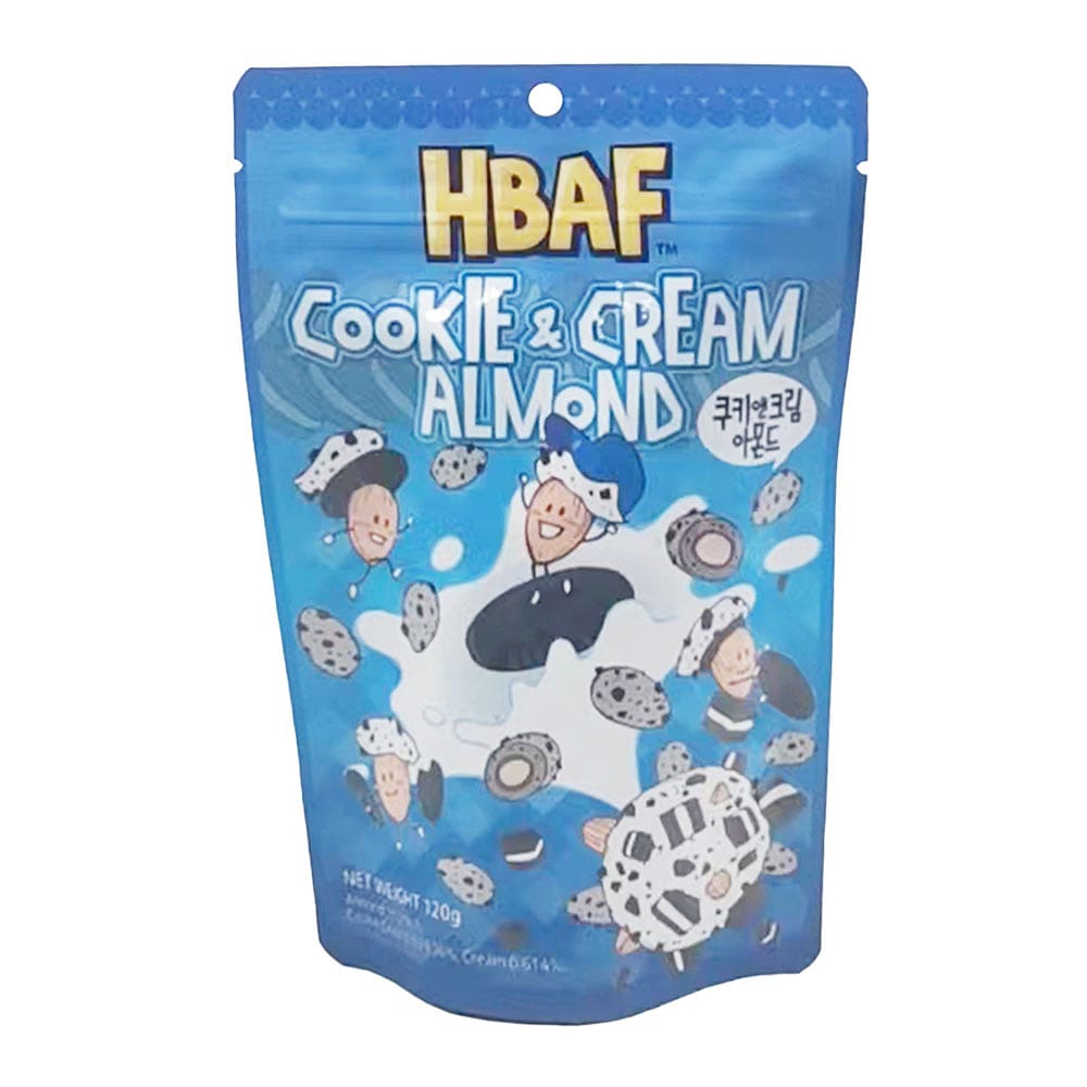 HBAF Cookie & Cream Almond - 120g – Umall - Australia's Largest Online Asian Supermarket