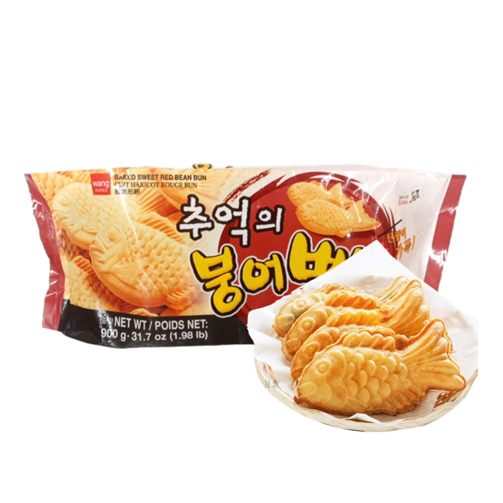 Wang Frozen Fish-Shaped Red Bean Cakes - 900g – Umall - Australia's ...