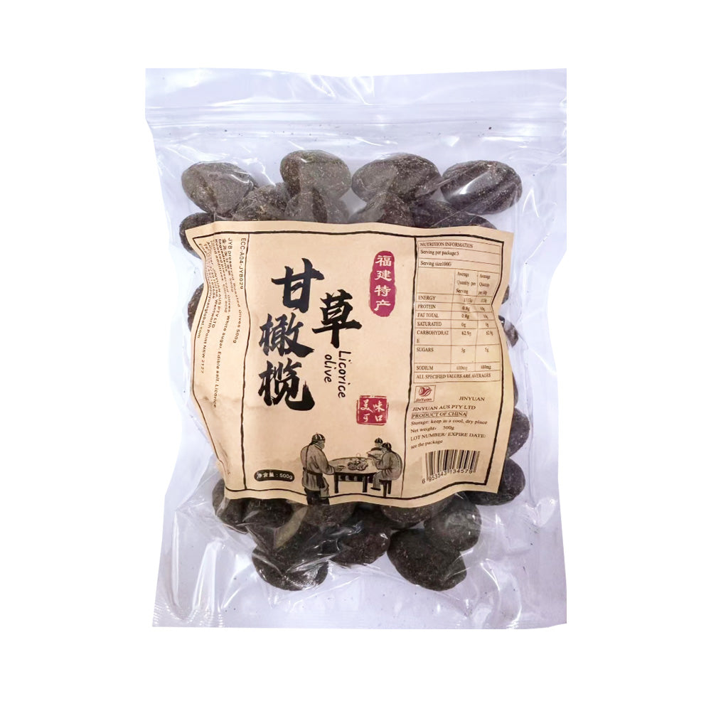 Jinyuan Licorice Olives 500g – Umall - Australia's Largest Online Asian ...
