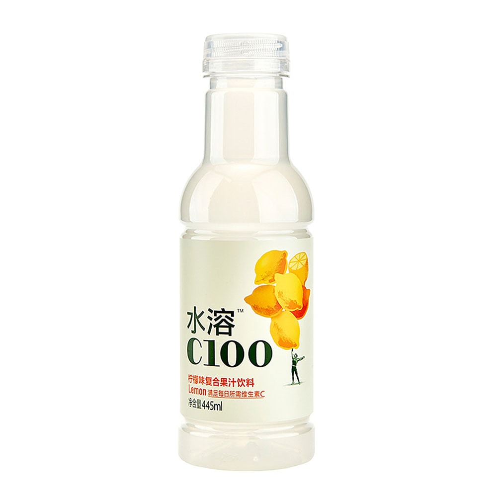 Nongfu Spring Water Soluble C100 Lemon Flavour 445ml – Umall - Australia's Largest Online Asian ...