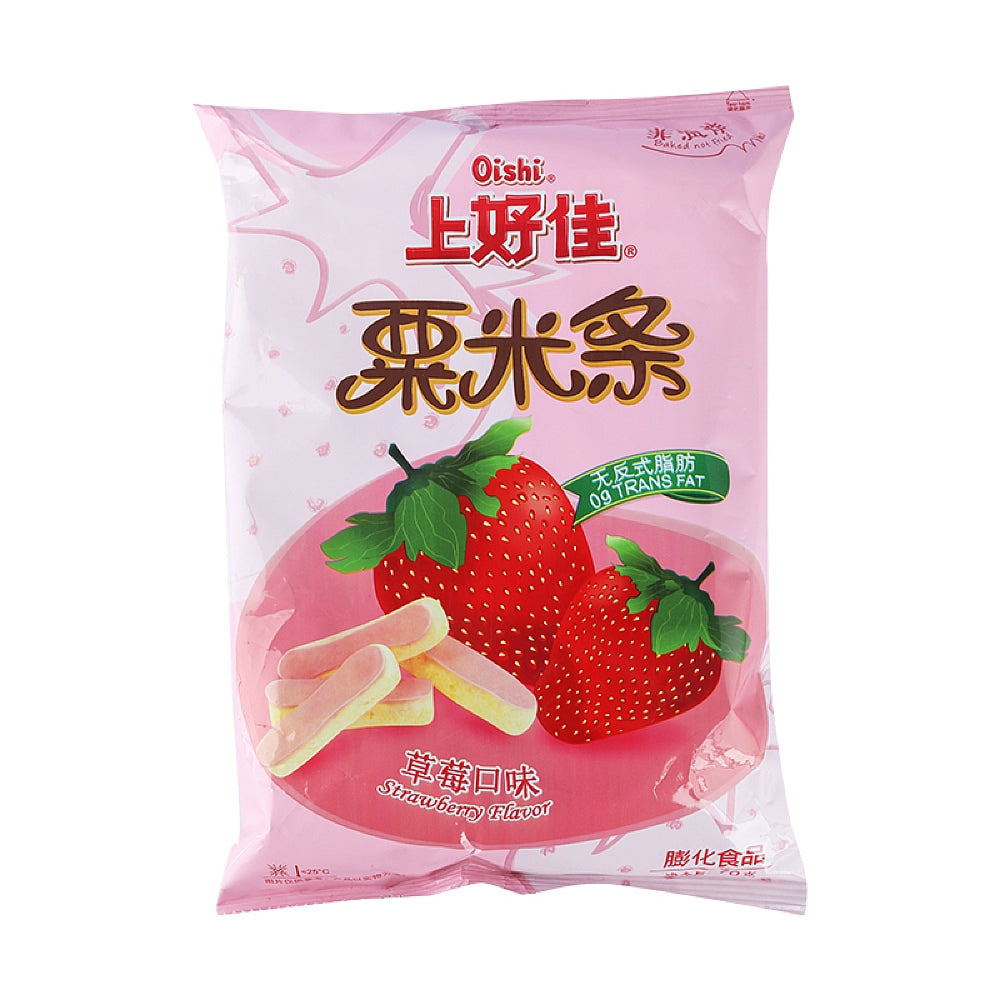 Oishi Strawberry Flavoured Corn Sticks 70g – Umall - Australia's ...