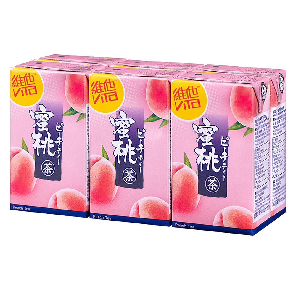 Vita Japanese Style Peach Tea 6pk*250ml – Umall - Australia's Largest ...