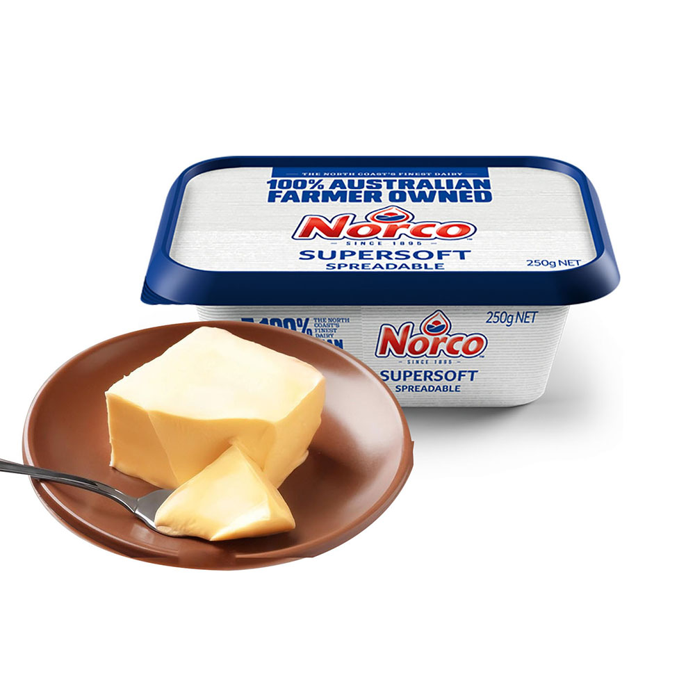 Norco Supersoft Spreadable Butter - 250g – Umall - Australia's Largest ...