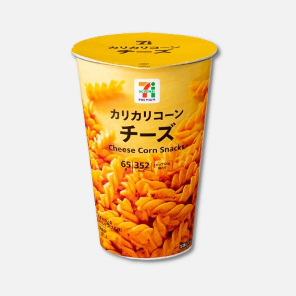 7-Eleven Premium Crunchy Cheese Corn Snacks 65g – Japanese Convenience ...