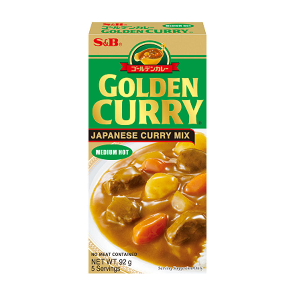 S&B Golden Curry Japanese Curry Mix Medium Hot - 92g – Umall ...