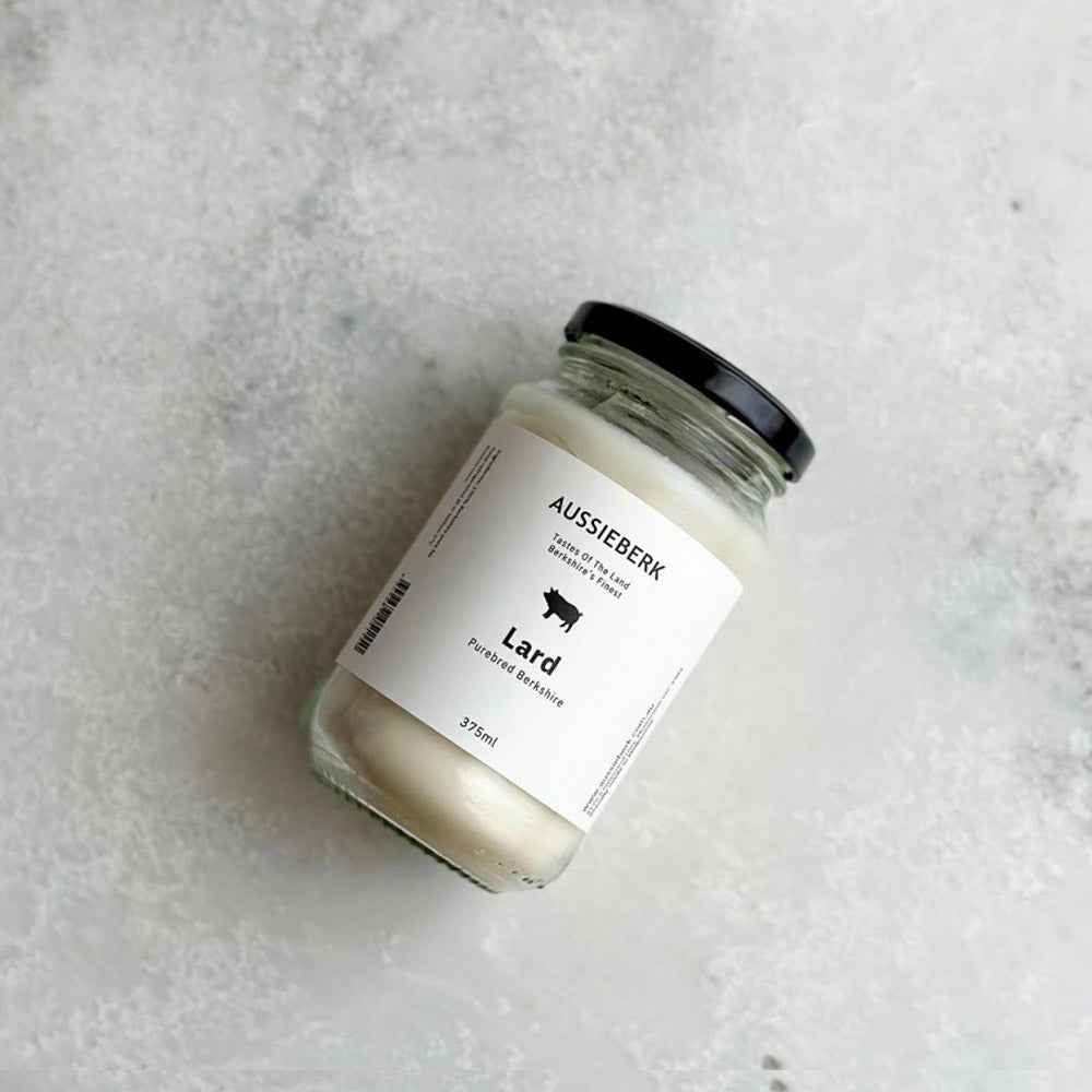 AUSSIBERK Berkshire Pork Lard 375ml – Fast Sydney Delivery – Umall ...