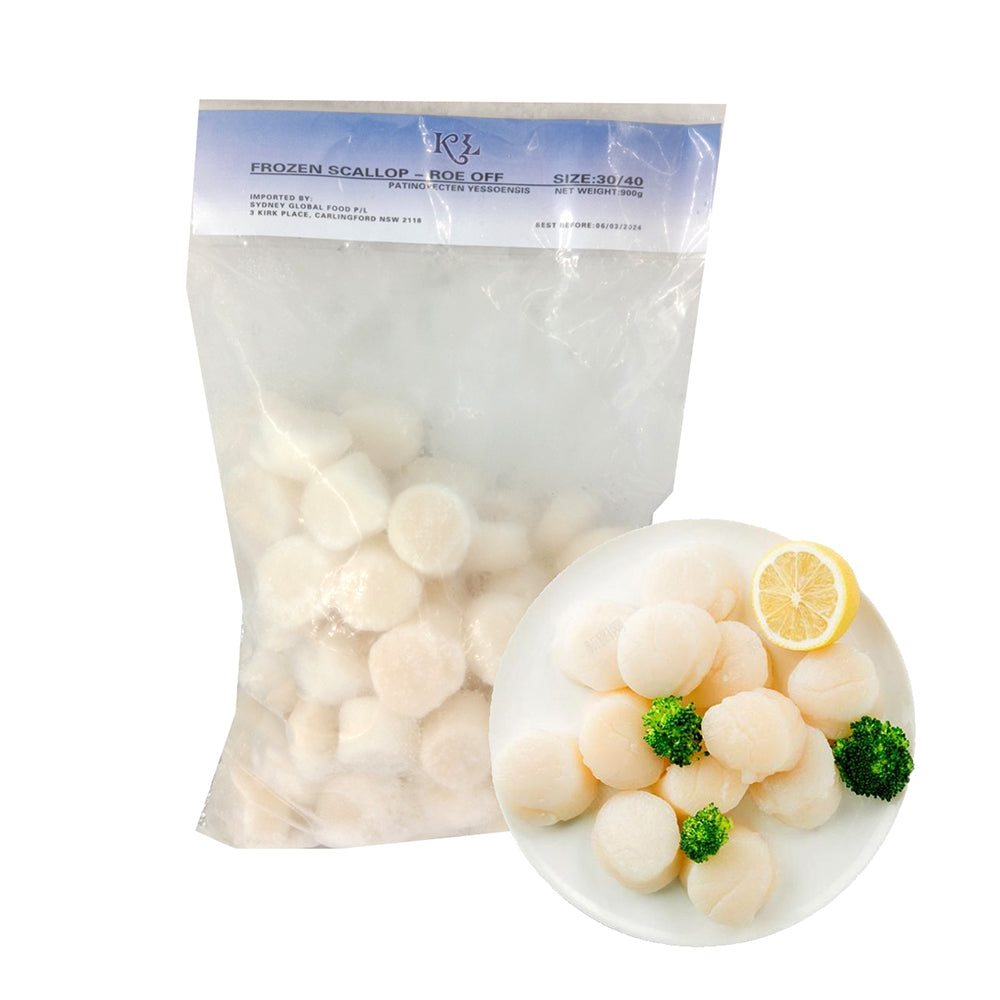 KL Frozen Scallop Meat 30/40 - 900g – Umall - Australia's Largest ...