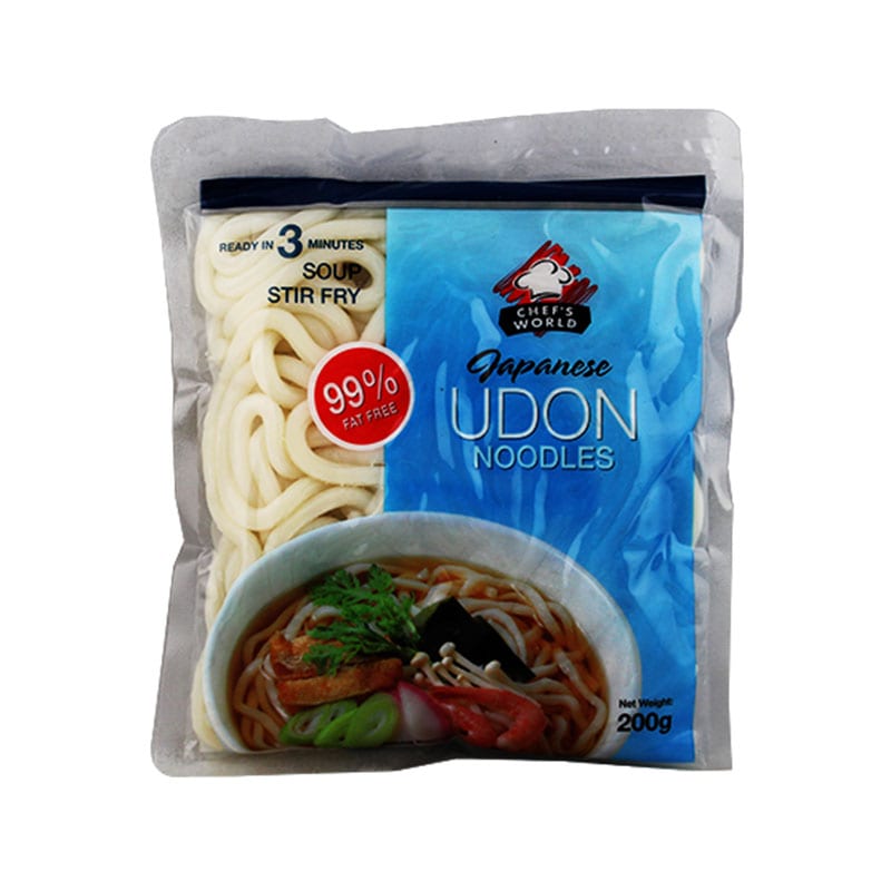 Chef's World Japanese Udon Noodles - 99% Fat Free, 200g – Umall ...